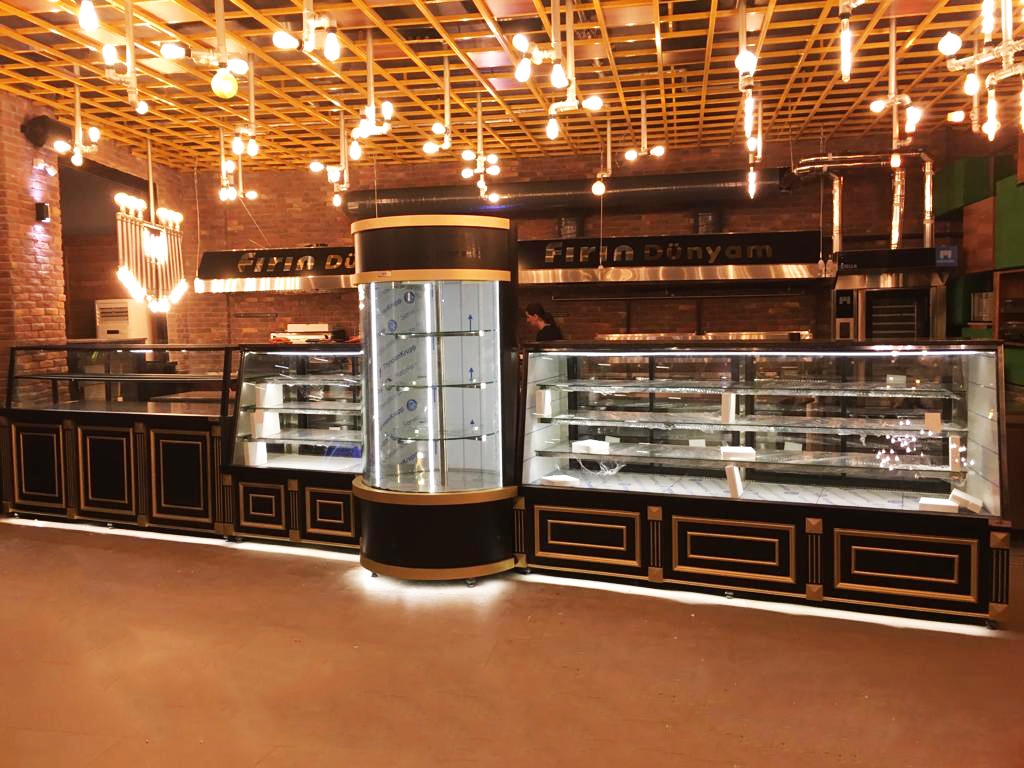 Mersin – Pastane Teşhir Dolapları - Bruno