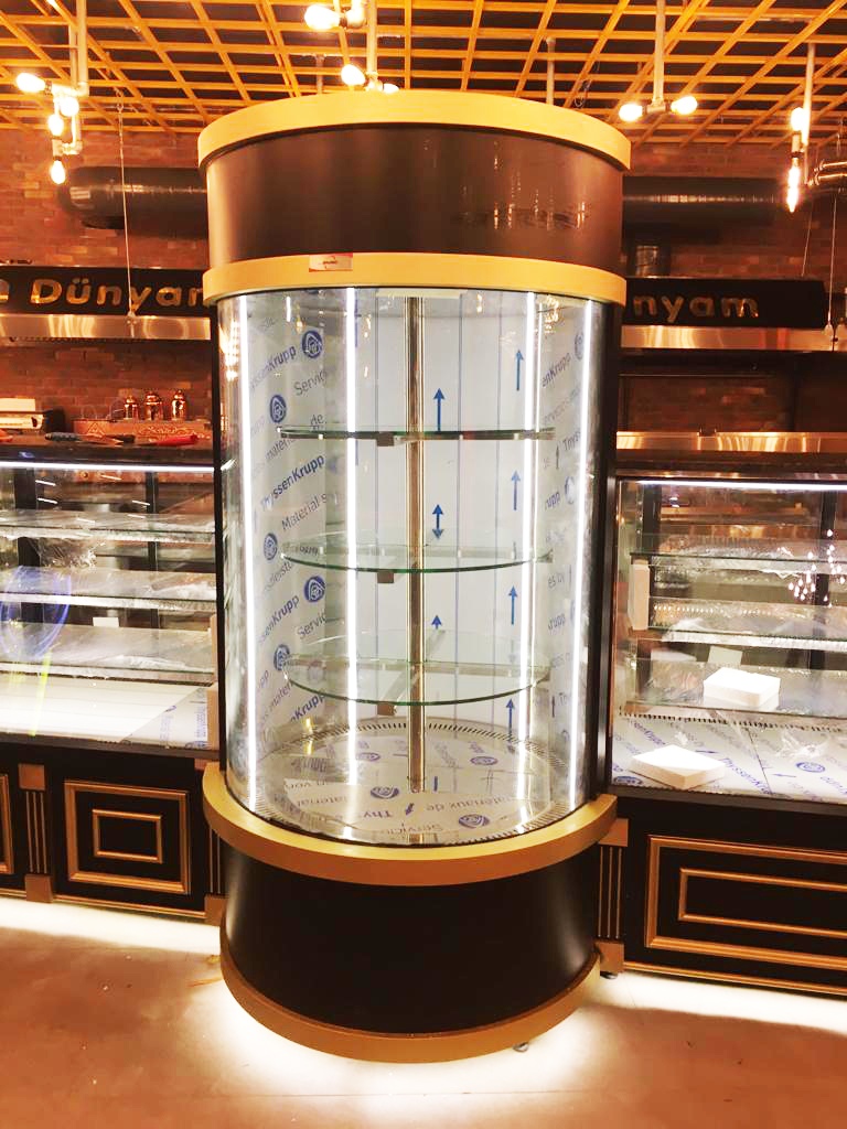 Mersin – Pastane Teşhir Dolapları - Bruno